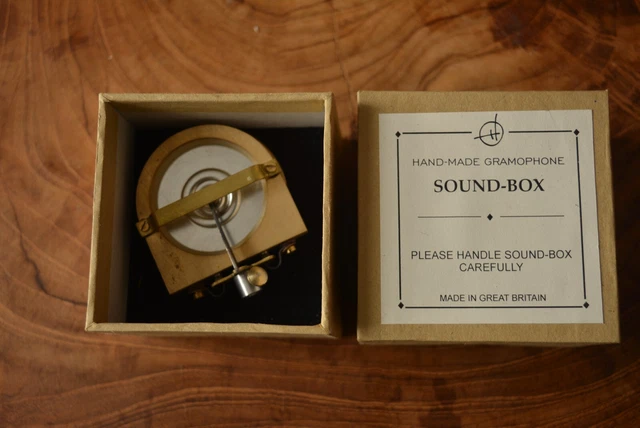 GRAMOPHONE EXPERT TYPE 2 spring sound box Hand-made All Brass EUR 400 ...