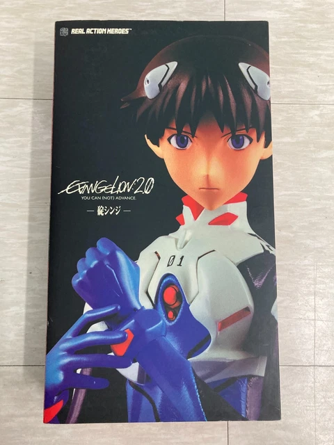 REAL ACTION HERO RAH Evangelion 2.0 Ikari Shinji Medicom Toy £148.22 ...