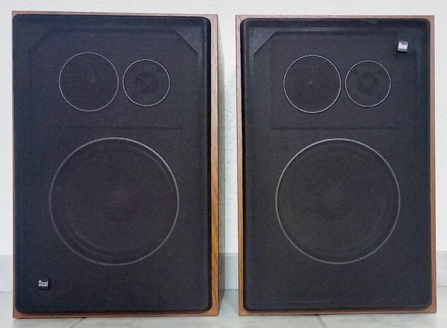 2 DUAL HIFI 3-Wege-Lautsprecherboxen Typ CL 620, made in Germany EUR 90 ...