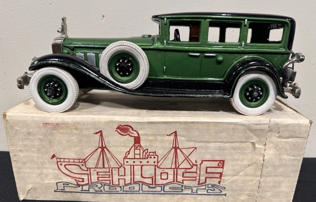 RARE TOM SEHLOFF 1931 cast iron Cadillac V16 With box $7,519.72 ...