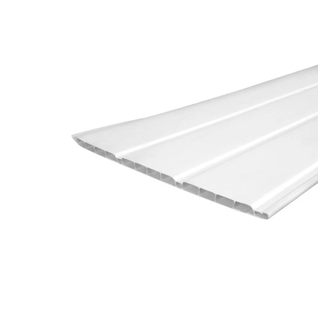 HOLLOW CLADDING SOFFIT Board White UPVC Plastic Ceiling Cladding ...