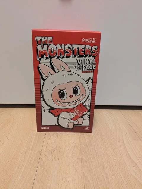 POPMART LABUBU THE Monsters Coca-Cola Vinyl Face Series blind box £39. ...