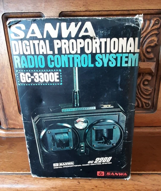 VINTAGE SANWA DIGITAL Proportional Radio Control System - GC3300E £31.92 - PicClick UK