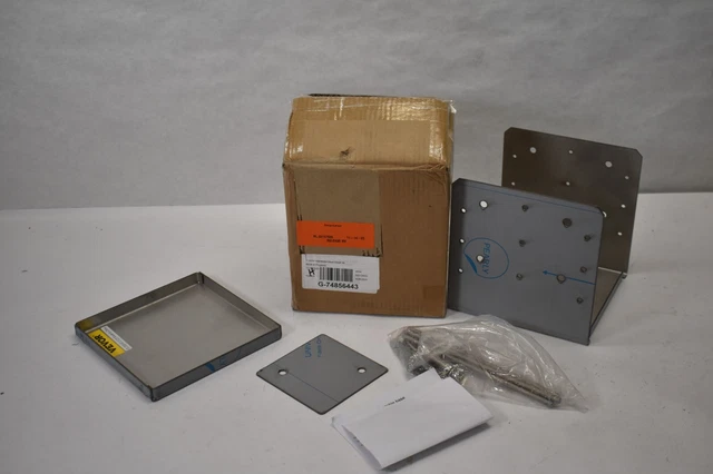 VEVOR STANDOFF POST Base Kit Adjustable Post Base Mender 8" x 8" Set ...