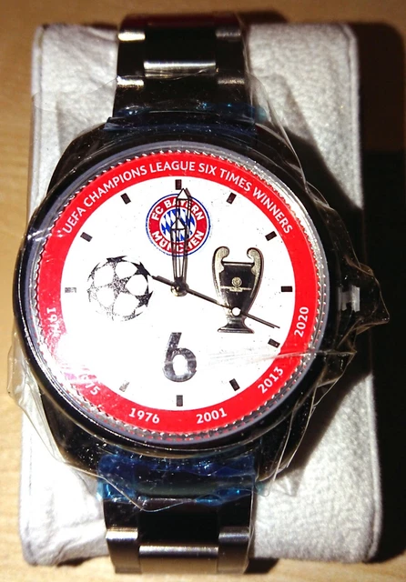 FC BAYERN MÜNCHEN Uhr, Chronograph, Champions 2020, Limitiert! EUR 299 ...