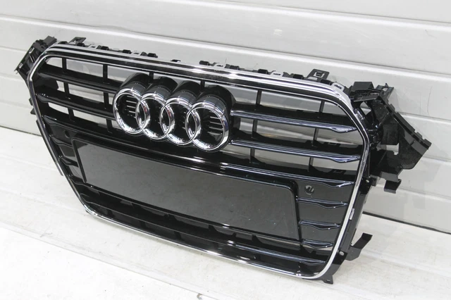 NEW AUDI A4 B8.5 Facelift Front Bumper Centre Grille Black 8K0853651E ...