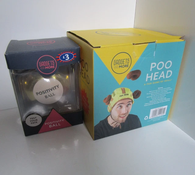 'POO HEAD' FAMILY fun game novelty toy, with Positivity Ball £0.99 ...
