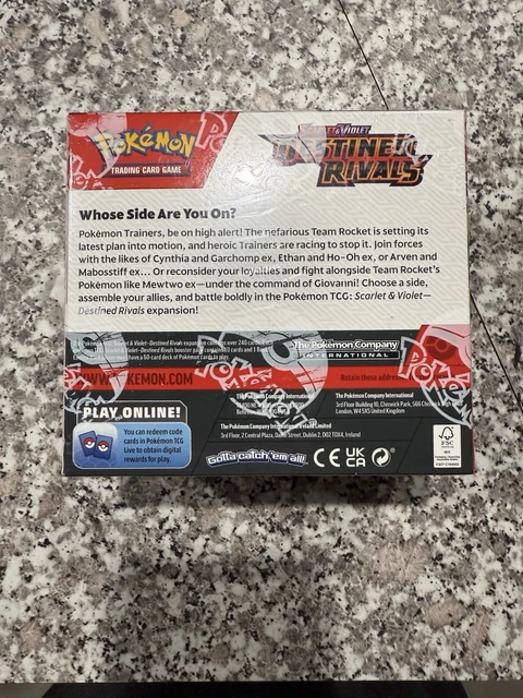 POKEMON SV10 DESTINED Rivals Booster Box (36 PACKS) NEW SEALED $428.61 ...