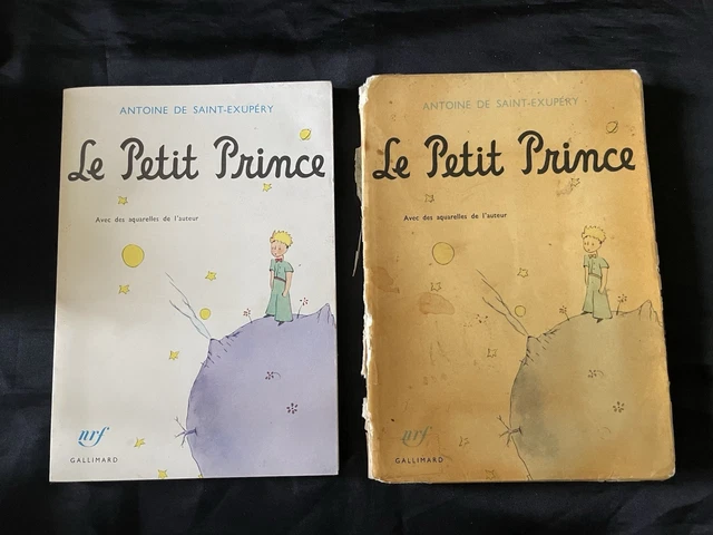 LOT DE DEUX livres "LE PETIT PRINCE" Antoine de SAINT-EXUPERY - 1964 et ...