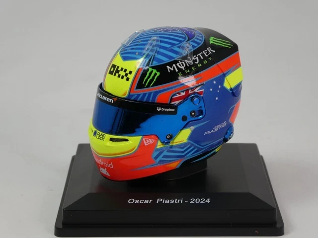 SPARK HELMET #81 Oscar Piastri Mclaren F1 2024 1/5 5HF140 EUR 59,00 ...