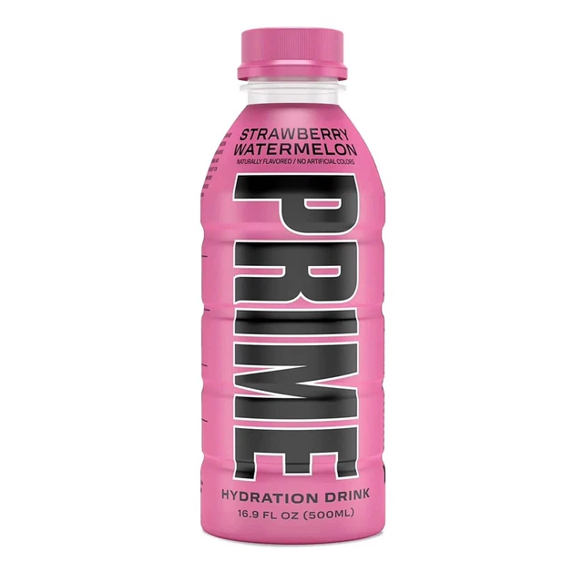 PRIME HYDRATION ENERGY Drink Strawberry Watermelon 500ml by KSI & Logan ... PRIME HYDRATION ENERGY Drink Strawberry Watermelon 500ml by KSI & Logan ...