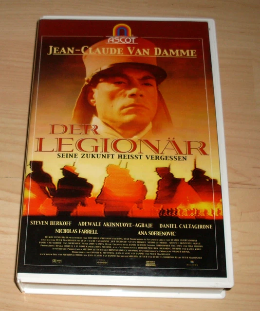 VHS FILM - Der Legionär - Jean-Claude Van Damme - Videokassette EUR 9 ...