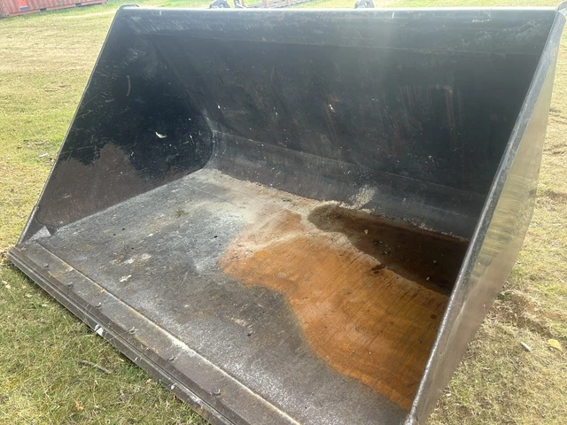 STRIMECH BK40-90D GRAIN Bucket 4.6m3 JCB Q-Fit Brackets Fit Telehandler ...