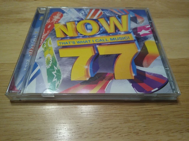 NOW THAT’S WHAT I Call Music 77 Double CD Excellent condition 2010 £1. ...