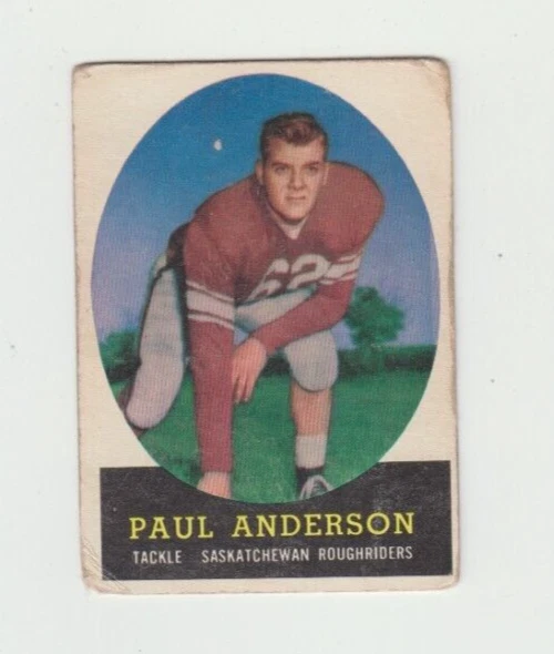 1958 TOPPS CFL Football U Pick Pls READ $2.00 - PicClick CA