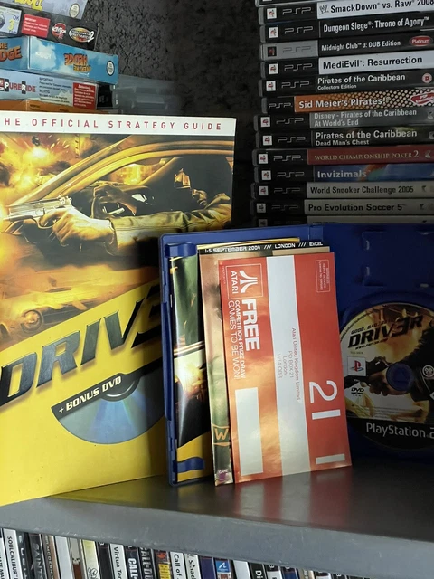 DRIVER 3 PS2 Game! Plus Strategy Guide! Look In The Shop! £15.00 ...
