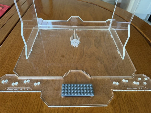 WICKED BRICKS DISPLAY stand for Lego Millennium Falcon 75192 £33.00 ...