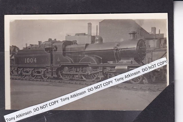 LMS - EX Midland Railway - 4-4-0 - No. 1004 - Photo #14328 £1.50 - PicClick UK