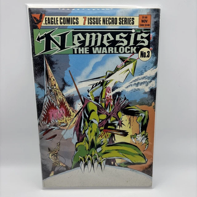 NEMESIS: THE WARLOCK #3 Nov 1984 Eagle Comics Pat Mills Kevin O'Neil ...