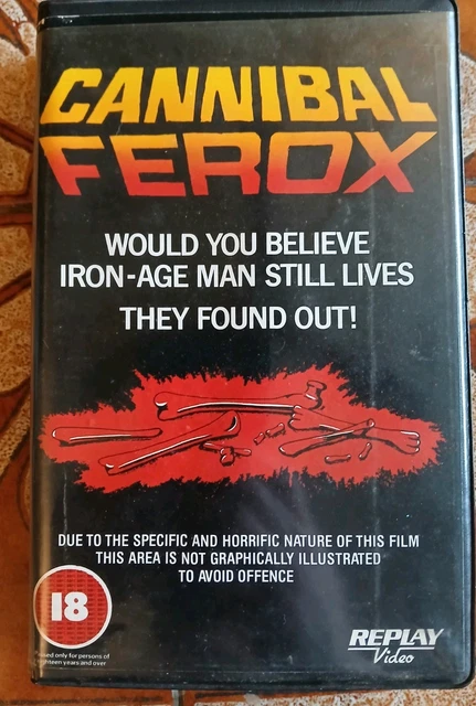 CANNIBAL FEROX BONES Pre Cert Replay Video Betamax £156.70 - PicClick UK