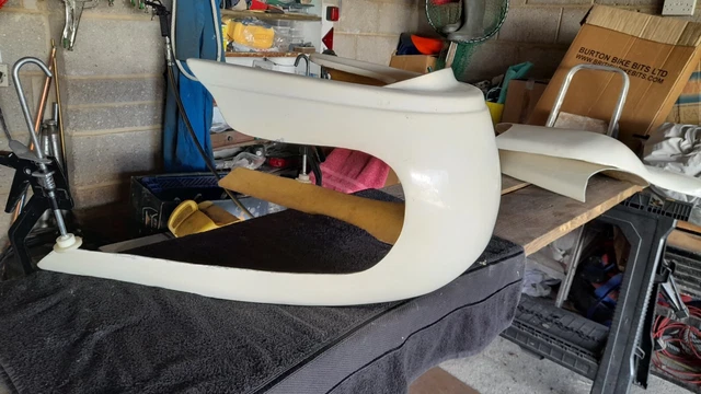 CLASSIC 1960S DUNSTALL motorcycle replica fibreglass fairing triumph ...