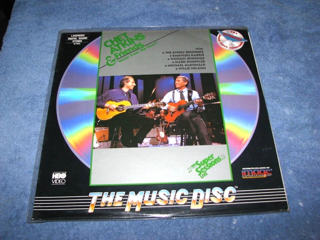 CHET ATKINS & FRIENDS Laserdisc/ Laser Disc (Music From the Heart) $22. ...