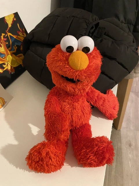 TICKLE ME ELMO Surprise Talking Vibrating Plush Soft Toy By Hasbro £8. ...