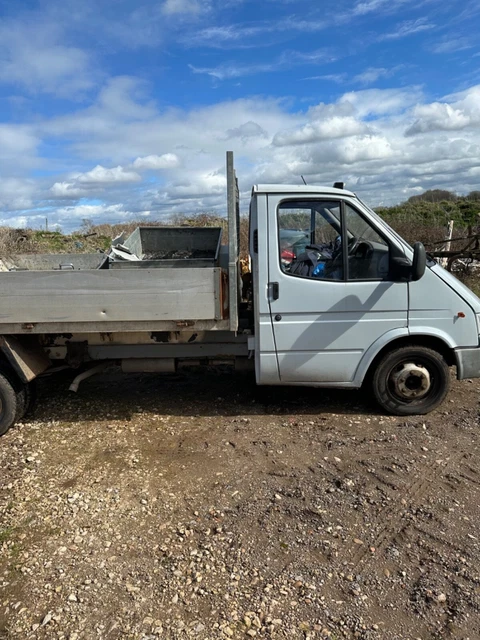 FORD TRANSIT TIPPER MK8 1998 Ex BT Manual Alloy Body £2,000.00 ...