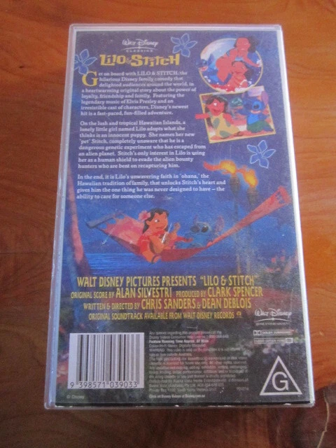 VHS VIDEO TAPE Walt Disney Lilo & Stitch ** Great ** Must See * $5.00 ...