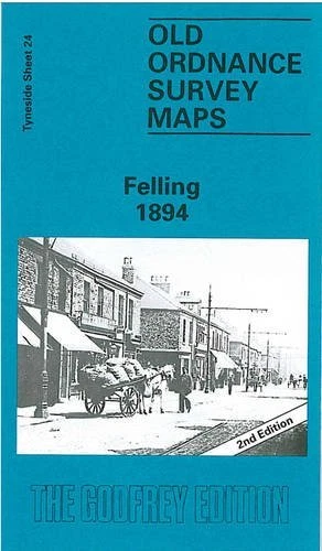 MAP OF FELLING 1894 £3.55 - PicClick UK