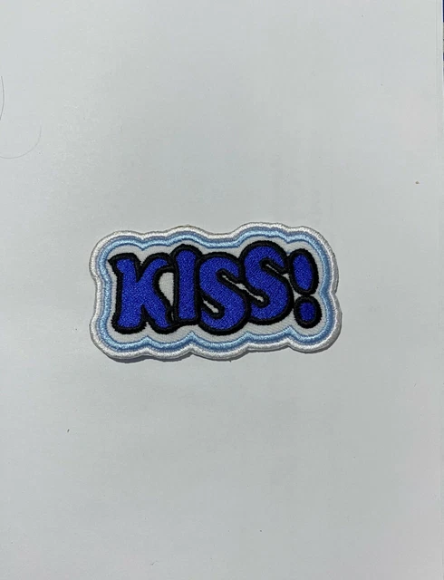KISS EMBROIDERED LOGO Patch Badge Iron On/Sew On Fancy Dress Pride £2. ...