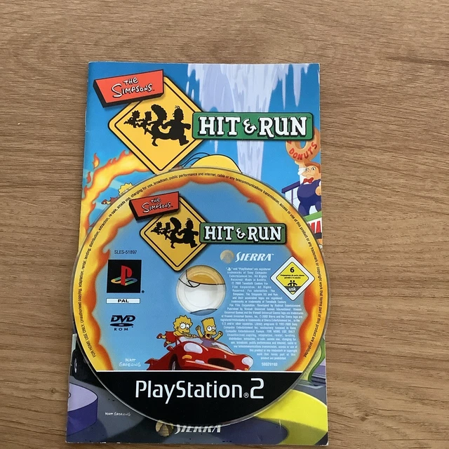 THE SIMPSONS HIT & Run Playstation 2 - PS2 Game £4.00 - PicClick UK