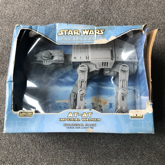 STAR WARS MINIATURES AT-AT Imperial Walker Colossal Pack and Battle ...