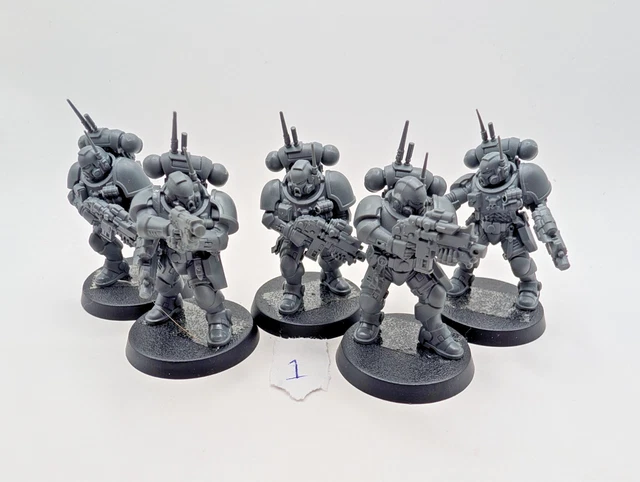 WARHAMMER 40K SPACE Marines Infiltrators Unprimed Built Games Workshop ...
