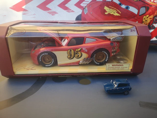 DISNEY PIXAR CARS- Lighteen Mcqueen/Flash Mcqueen 95 RS échelle 1.18 de ...
