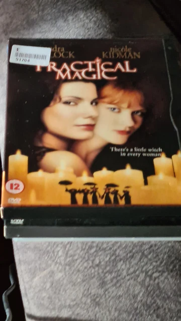 PRACTICAL MAGIC UK 1998 Dvd (Film/Movie/Fantasy/Nicole Kidman/Sandra ...