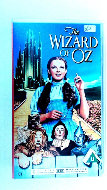 THE WIZARD OF Oz. VHS video. MGM Family Entertainment no. S050001. Vg ...