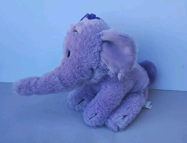 DISNEY STORE PURPLE Lumpy Heffalump plush soft toy Winnie the Pooh £5. ...