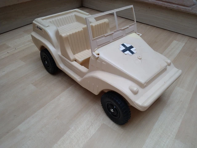 VINTAGE ACTION MAN Military Afrika Korps German Staff Car Palitoy £180. ...