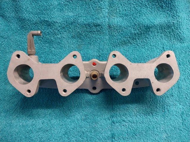 FORD CVH INLET Manifold Weber Dellorto 40 DCOE Twin Carburettors Carb £ ...