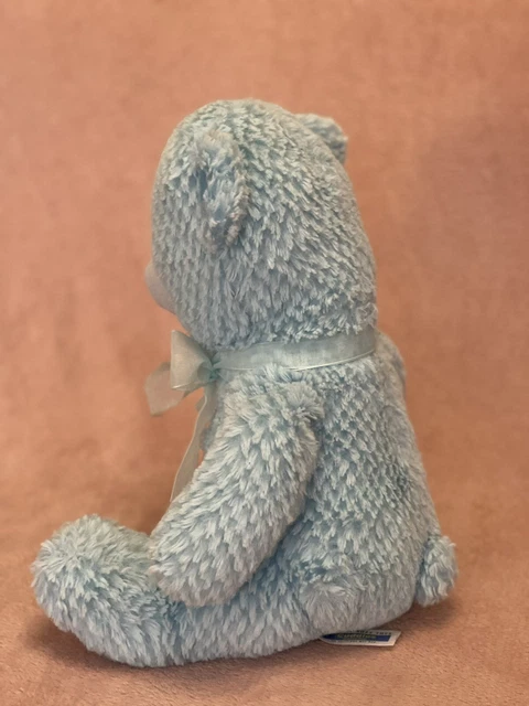CARD FACTORY CUDDLES Collection Blue 12” Teddy Bear Plush Soft Mother's ...