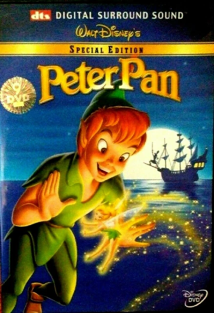***RARE DTS - Peter Pan [Disney-SPECIAL EDITION] (DVD-2002, 1-Disc ...