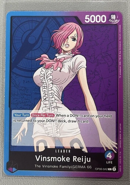 ONE PIECE ENGLISH Common Leader OP06-042 Vinsmoke Reiju EUR 3,37 - PicClick FR