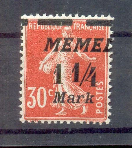 MEMEL 87 PRESSURE On Extreme Shifted MNH Mint BPP (13222 $16.40 ...