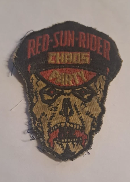 MC RED SUNRIDER 40 Jahre Alt Biker Rocker Kutte Patches EUR 45,00 ...