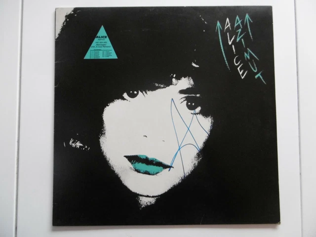 ALICE (CARLA BISSI) Autogramm signed LP-Cover "Azimut" Vinyl EUR 149,99 ...