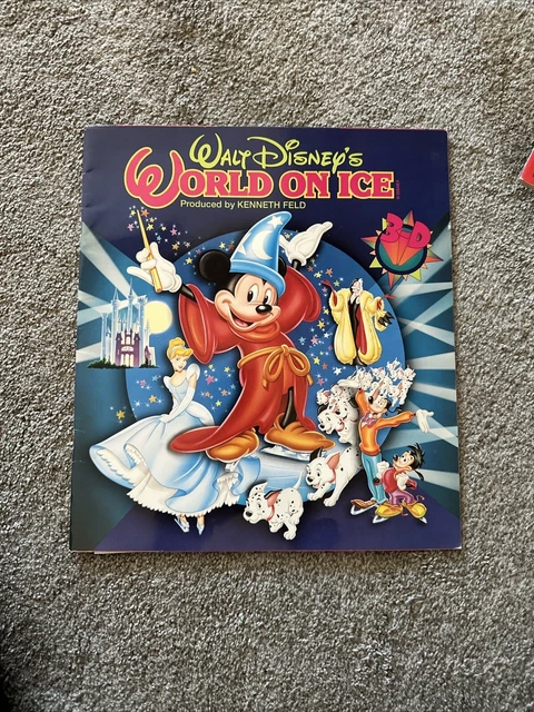 WALT DISNEY WORLD On Ice Book 1995 Vintage Program Guide £9.49 ...