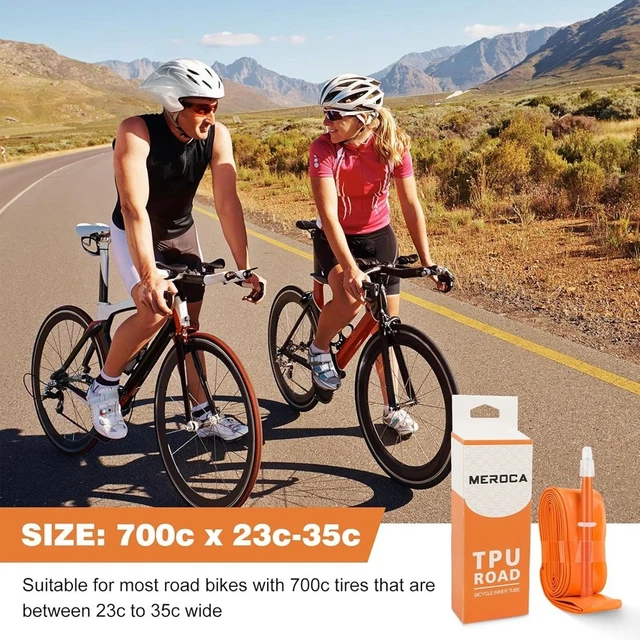 TPU INNER TUBE 700c 23-35C TPU Tire Tubes 65L Length French F/V Tube ...