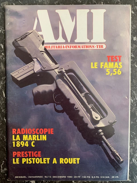 MAGAZINE AMI N°15 - Armes Militaria (avec poster) EUR 4,50 - PicClick FR