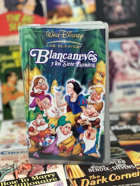 SNOW WHITE AND The Seven Dwarfs Spanish VHS Blancanieves y los Siete ...